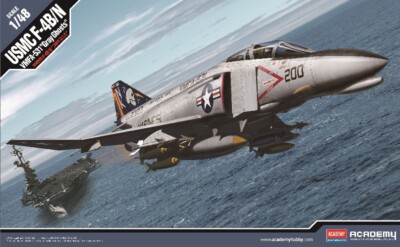 USN USMC F-4B/N VMFA-531 Gray Ghosts Fighter 1:48 Plastic Model Kit ...