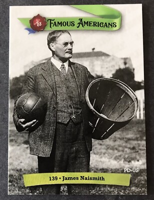 James Naismith 2021 Historic Autographs Famous Americans #139 | eBay