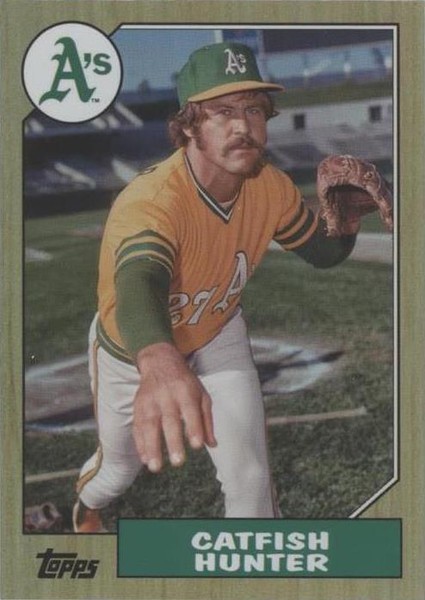 2022 Topps Archives - 1987 Topps Design Rainbow Foil #218 Catfish ...