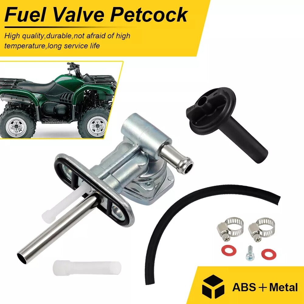 Fuel Gas Tank Petcock Shut Off For Yamaha Grizzly Bruin 350 660 5KM ...