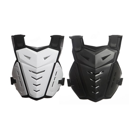 Black Motorcycle Armor Vest Motorbike Riding Chest Armor Back Protector ...