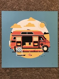 Napoleon Dynamite Uncle Rico Van Art Print Movie Poster Mondo Jon Gries Dkng | eBay