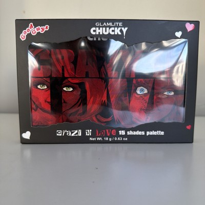Chucky Doll Glamlite Eyeshadow Palette CRAZY IN LOVE Limited Edition ...