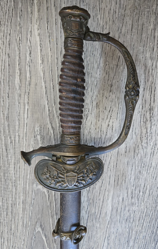 GRAND ARMY OF THE REPUBLIC SWORD Civil War M1860 Staff & Field Officer ...