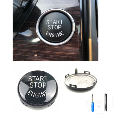 For BMW E90 E91 E60 E84 E83 E71 E72 Start Stop Engine Button Switch Cover Black | eBay
