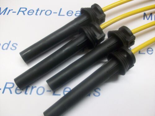 YELLOW 8MM PERFORMANCE IGNITION LEADS MINI ONE COOPER S 1.6 R50 R52 R53 ...