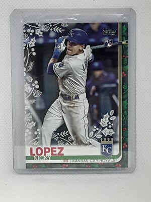 Nicky Lopez 2019 Topps Holiday Baseball - #HW138 RC - Kansas City ...