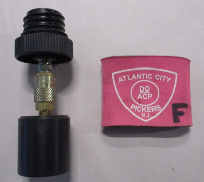FORD ROTUNDA OTC TOOL 310-F011 STANDARD FUEL TEST ADAPTER & CAP ...