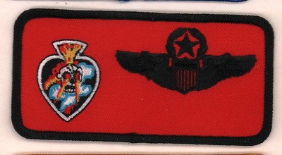 89th FTW Flying training Sq command pilot Name tag USAF Patch 2 x 4 in ...