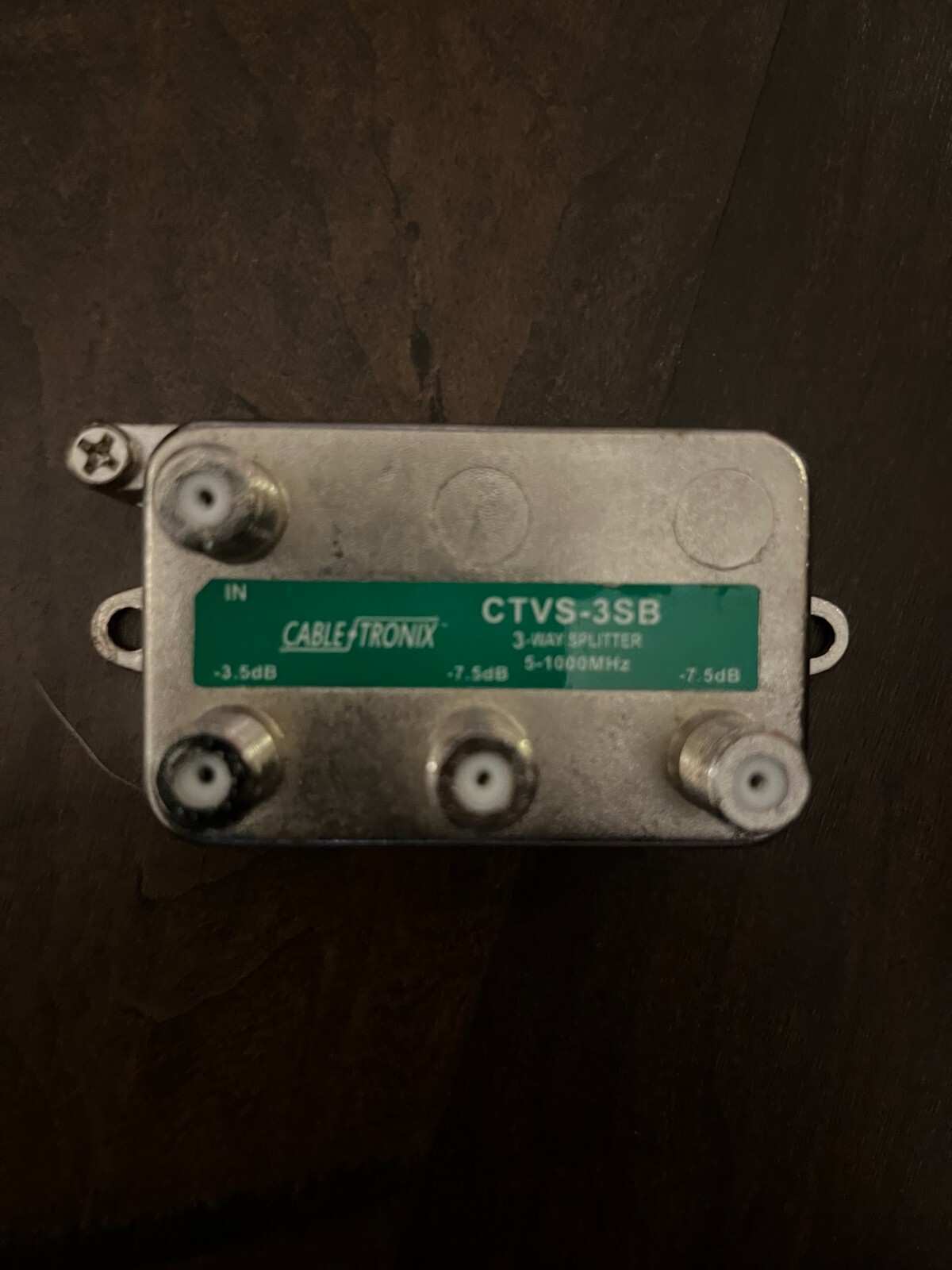 10 Pack CableTronix CTVS-4SB 4-Way Cable Tv Splitter 5-1000MHz - | eBay