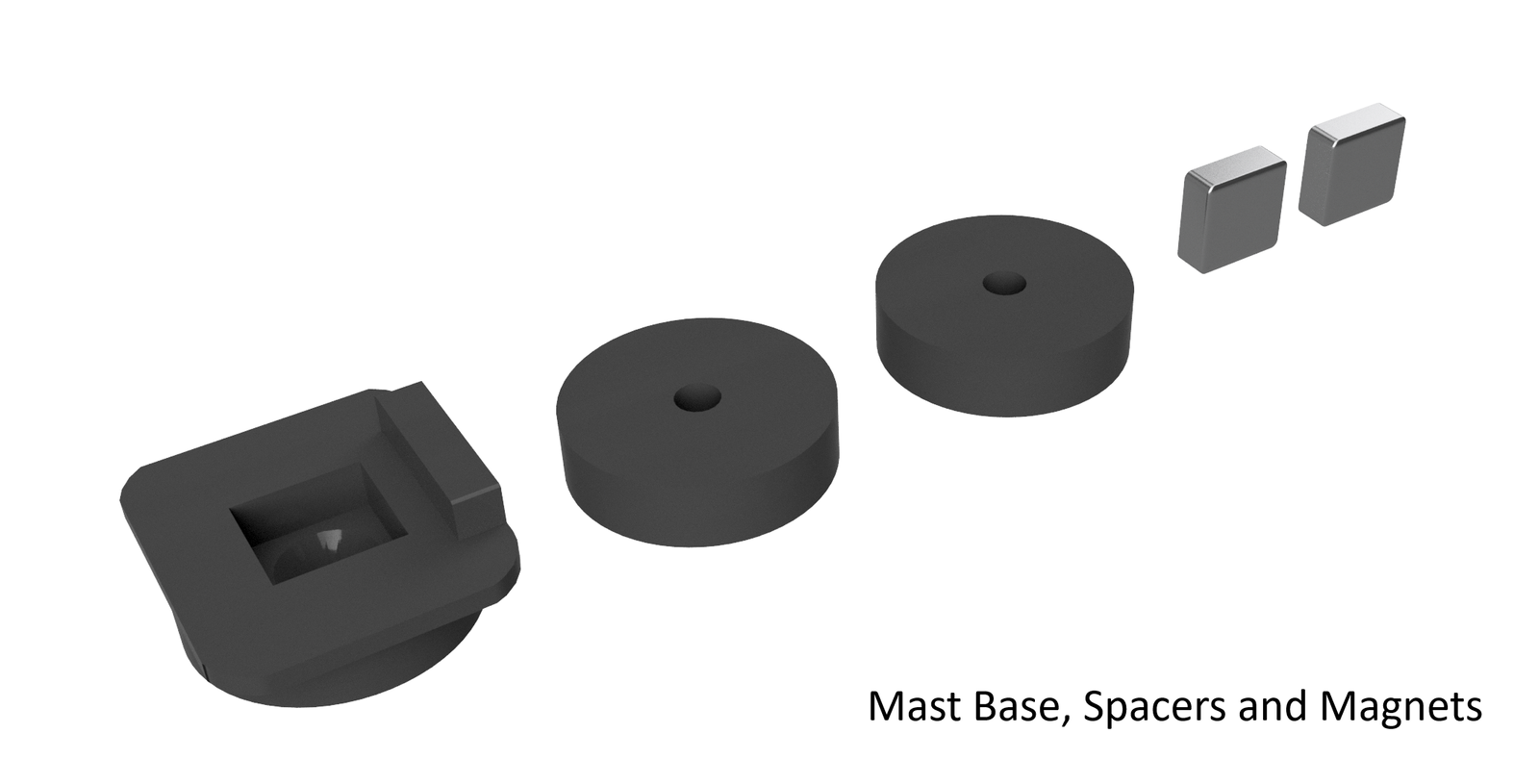 SERIES 2 - Two Track Cantilever Mast (130mm Arm) OHLE Kit - OO Gauge ...