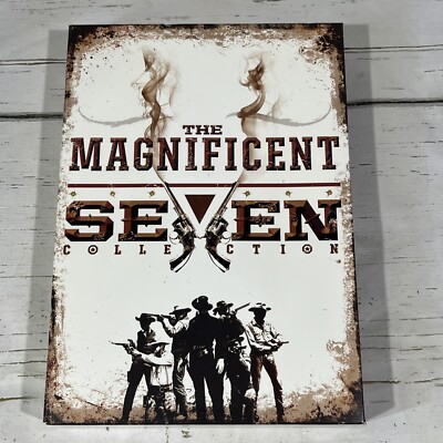 The Magnificent Seven Collection -all 4 Movies (DVD 1960-1972,4-Disc ...