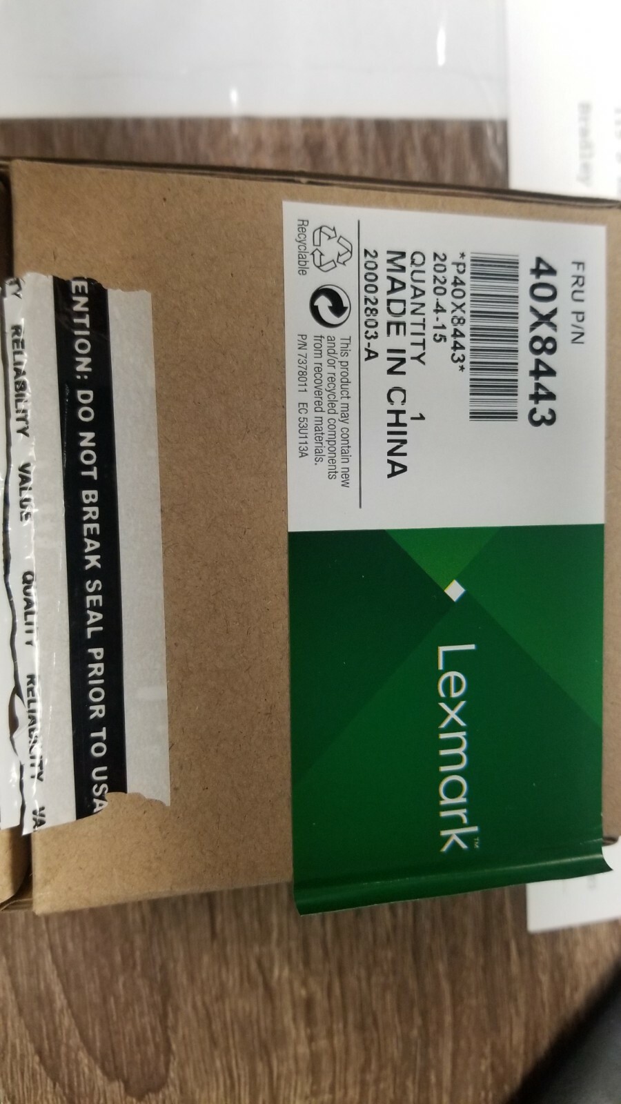 40X8443 Lexmark OEM open box | eBay