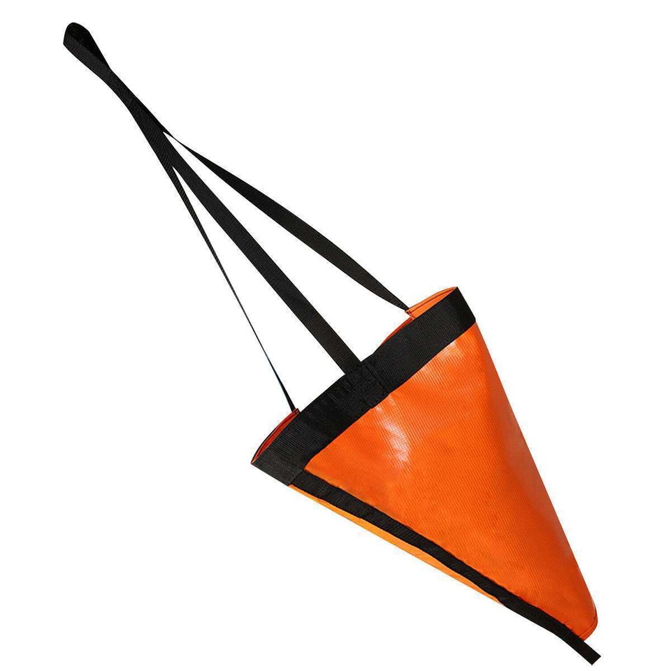 24"/32" Drift Sock Sea Anchor Drogue, Sea Brake Fits Boats Up To 15'/20 ...