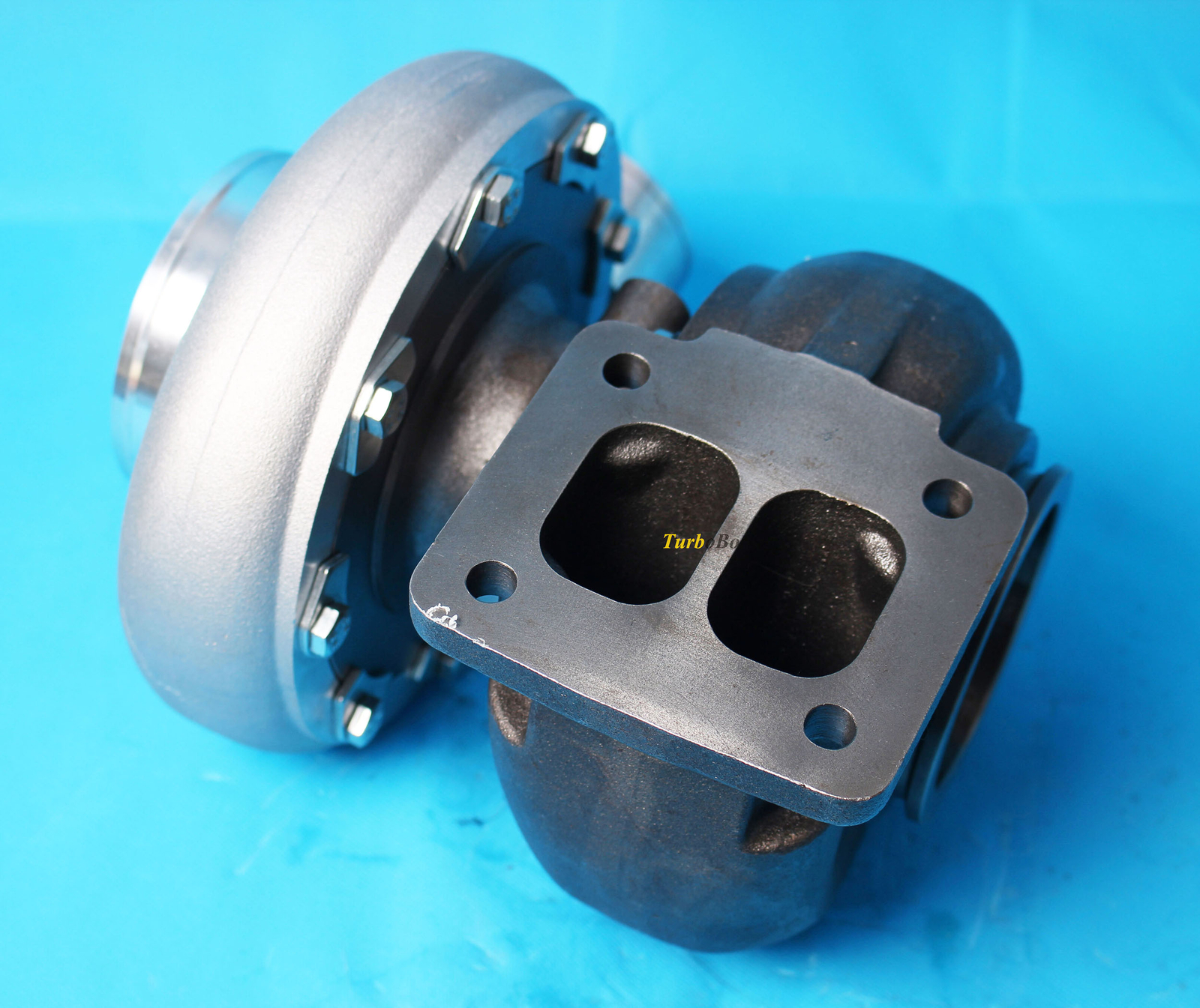 GT45 TURBOCHARGER/TURBO 800+HP BOOST UNIVERSAL T4/T66 3.5" V-BAND 1.05 ...