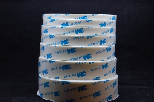 3M 1600T DOUBLE COATED POLYETHYLENE FOAM TAPE 1.0MM THICKENSS, MOUNTING ...