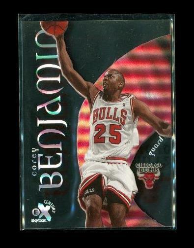 1998-99 SKYBOX EX CENTURY See Thru Holo Basketball Card #65 COREY ...
