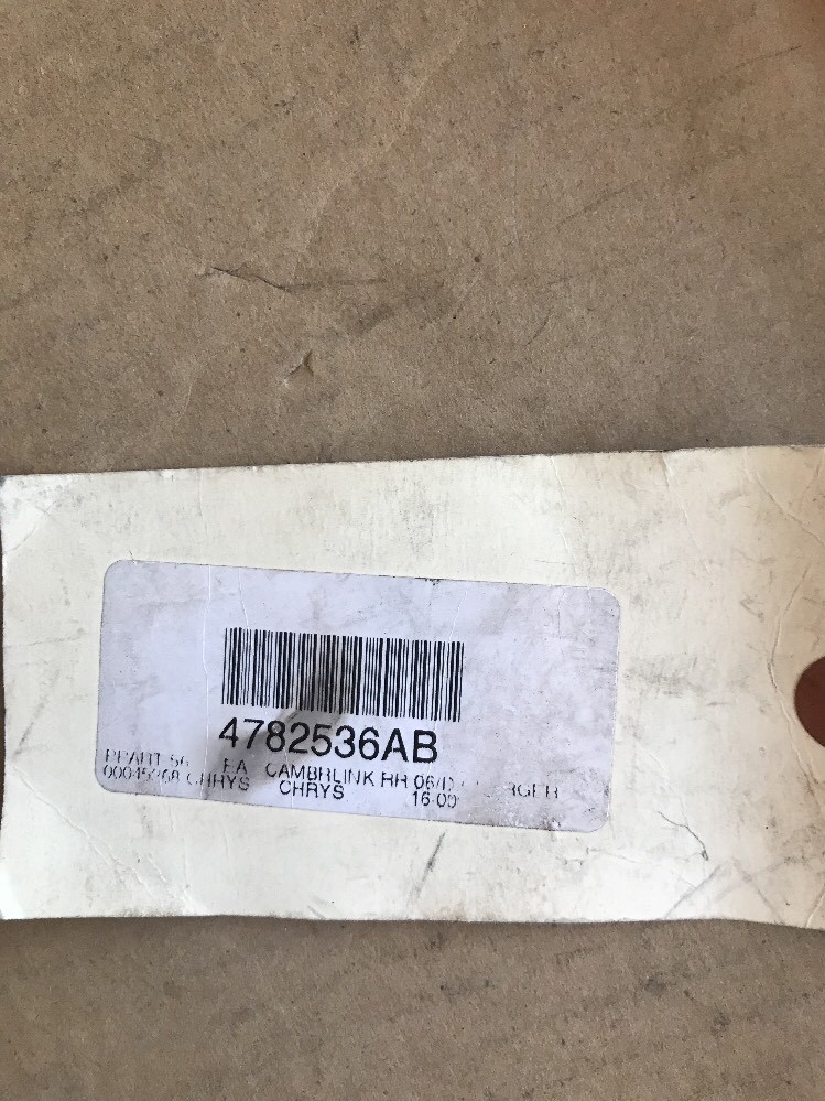 4782536AB, 4743240AA New OEM Chrysler Strut Rod, Right Rear | eBay