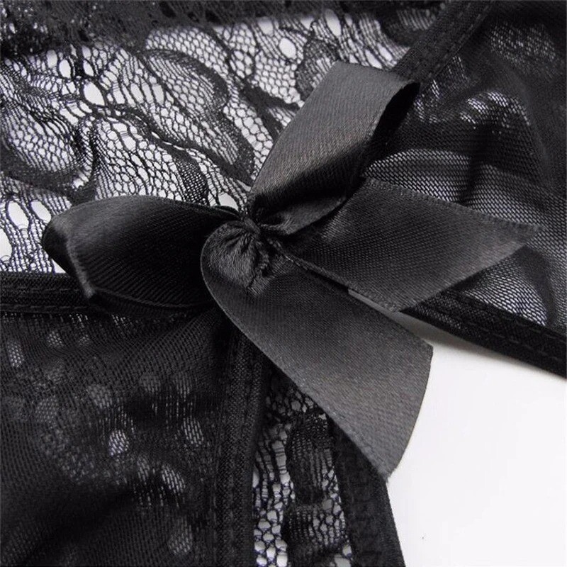 Sexy-Lingerie Women's Babydoll Sleepwear Underwear Lace Dress G-String ...