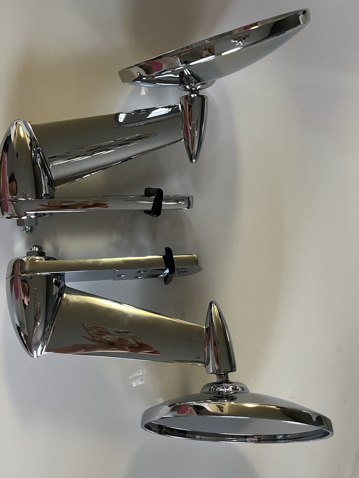 1953 - 1966 Ford Pickup Truck Chrome Outside Rearview Side Mirror Set 2 ...