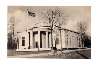 GREAT NECK, LONG ISLAND, NY ~ POST OFFICE, TOMLIN PUB ~ used 1947 | eBay