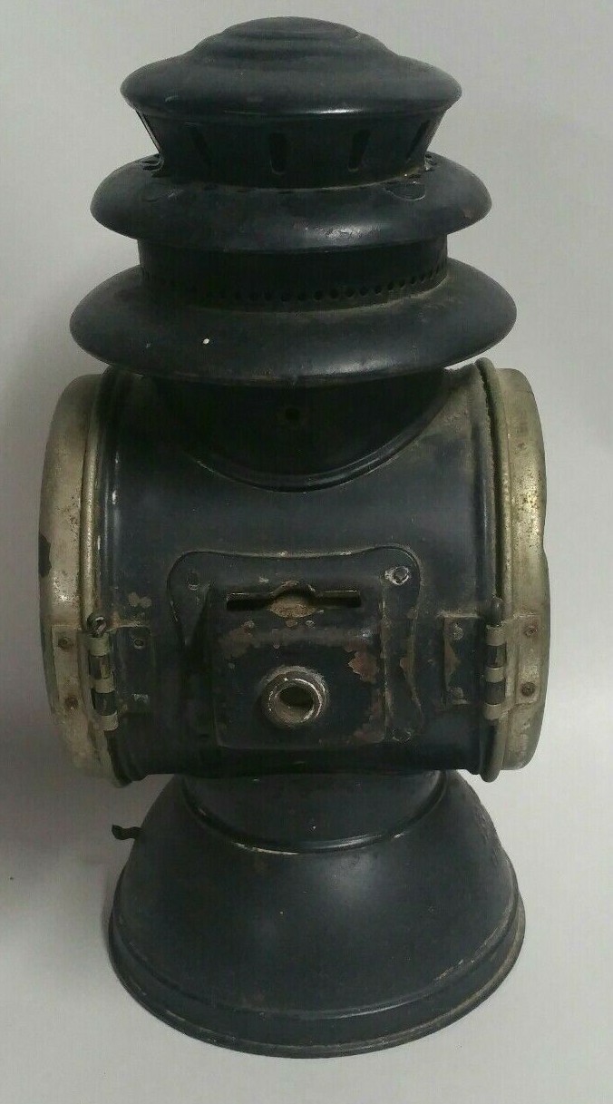 Antique RAYO Driving Lamp RED Lens Fluid Auto Lantern Reduced | eBay