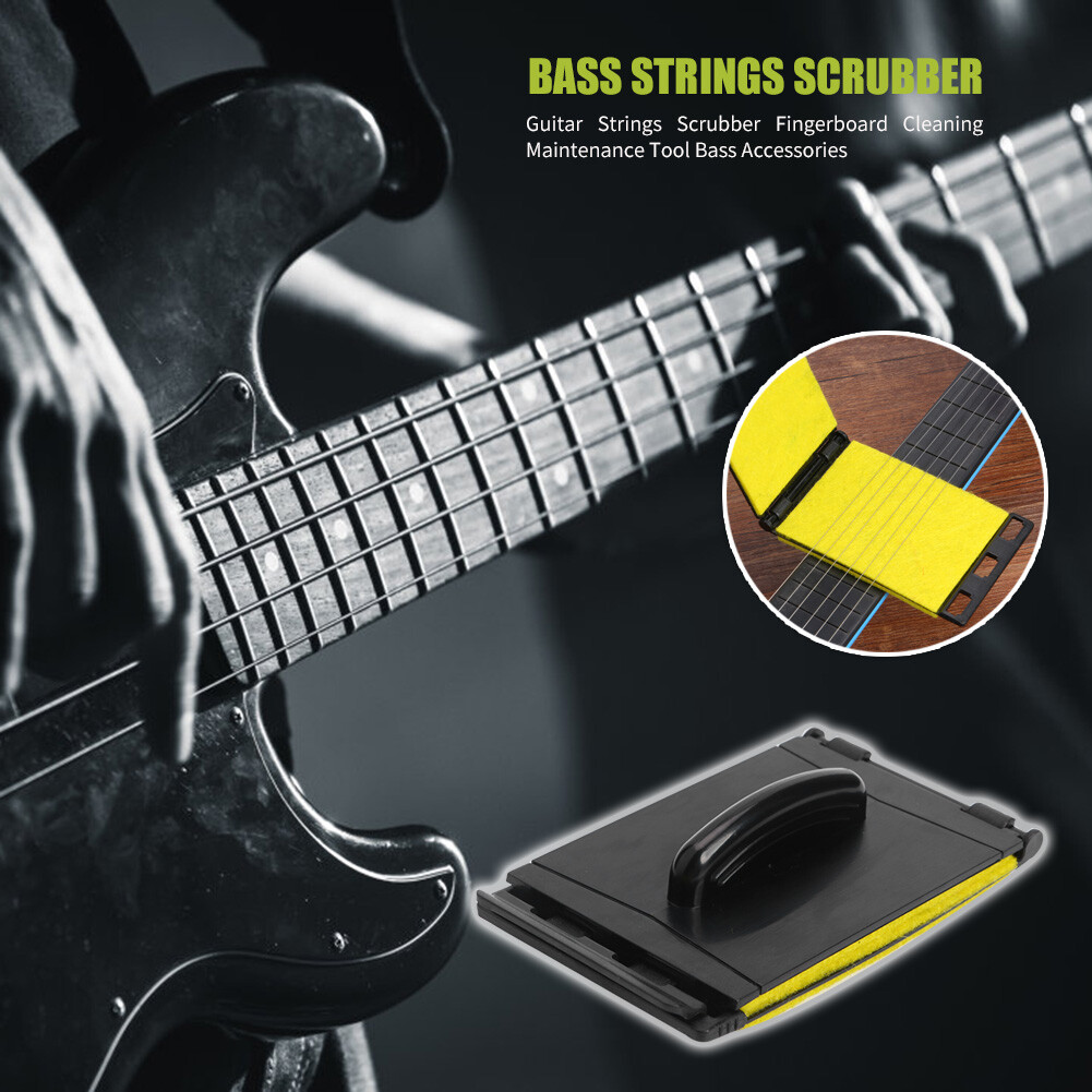 Electric Guitar Strings Scrubber Fingerboard Rub Cleaning Tool ...