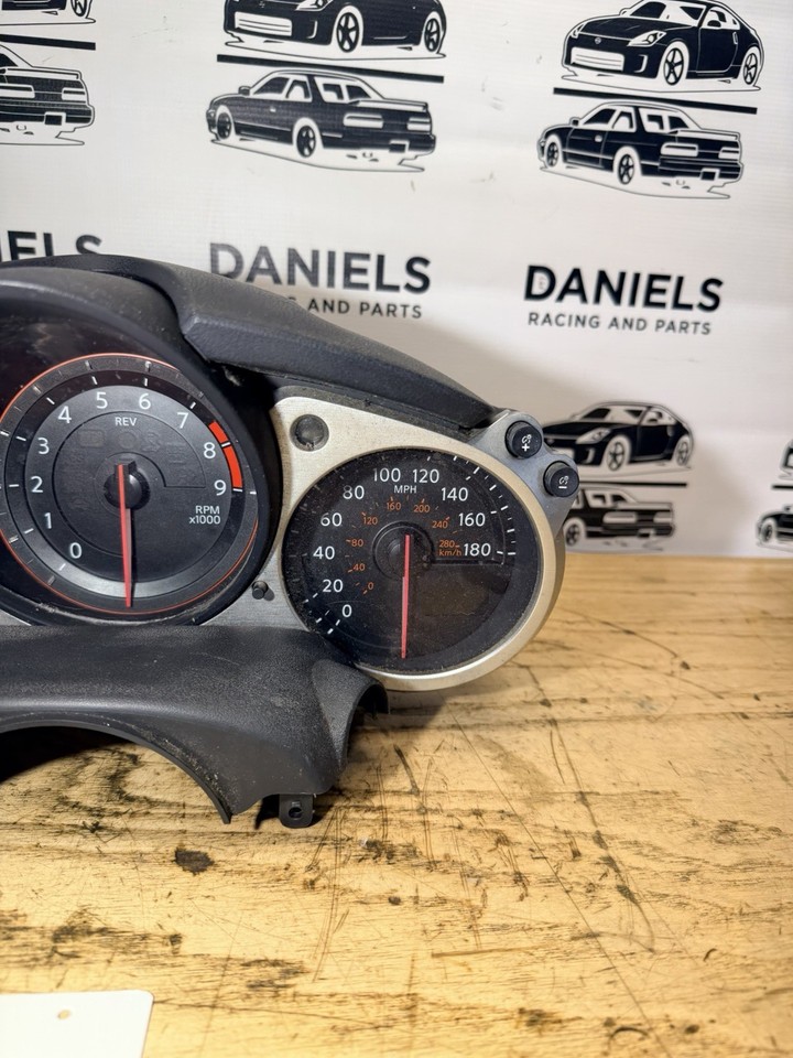 09-20 Nissan 370Z Instrument Cluster Speedometer Cluster Manual Trans ...