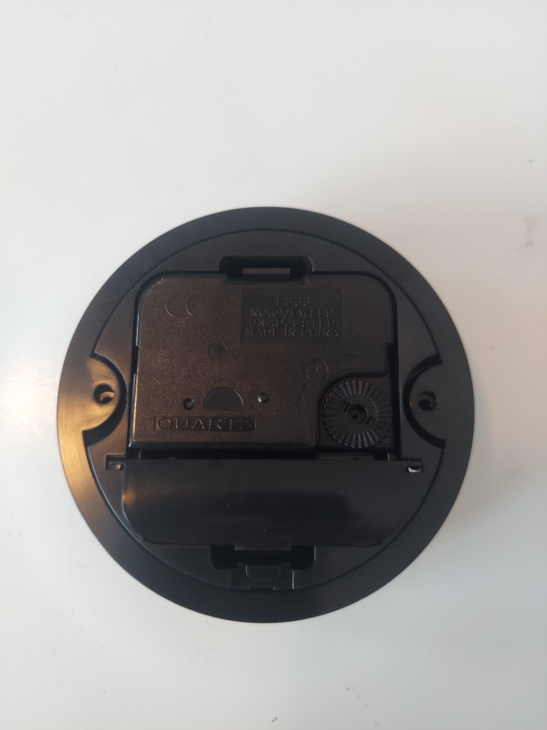 Quartz Clock Battery Fit-Up Insert Gold Face Arabic Movement 3 1/2 ...