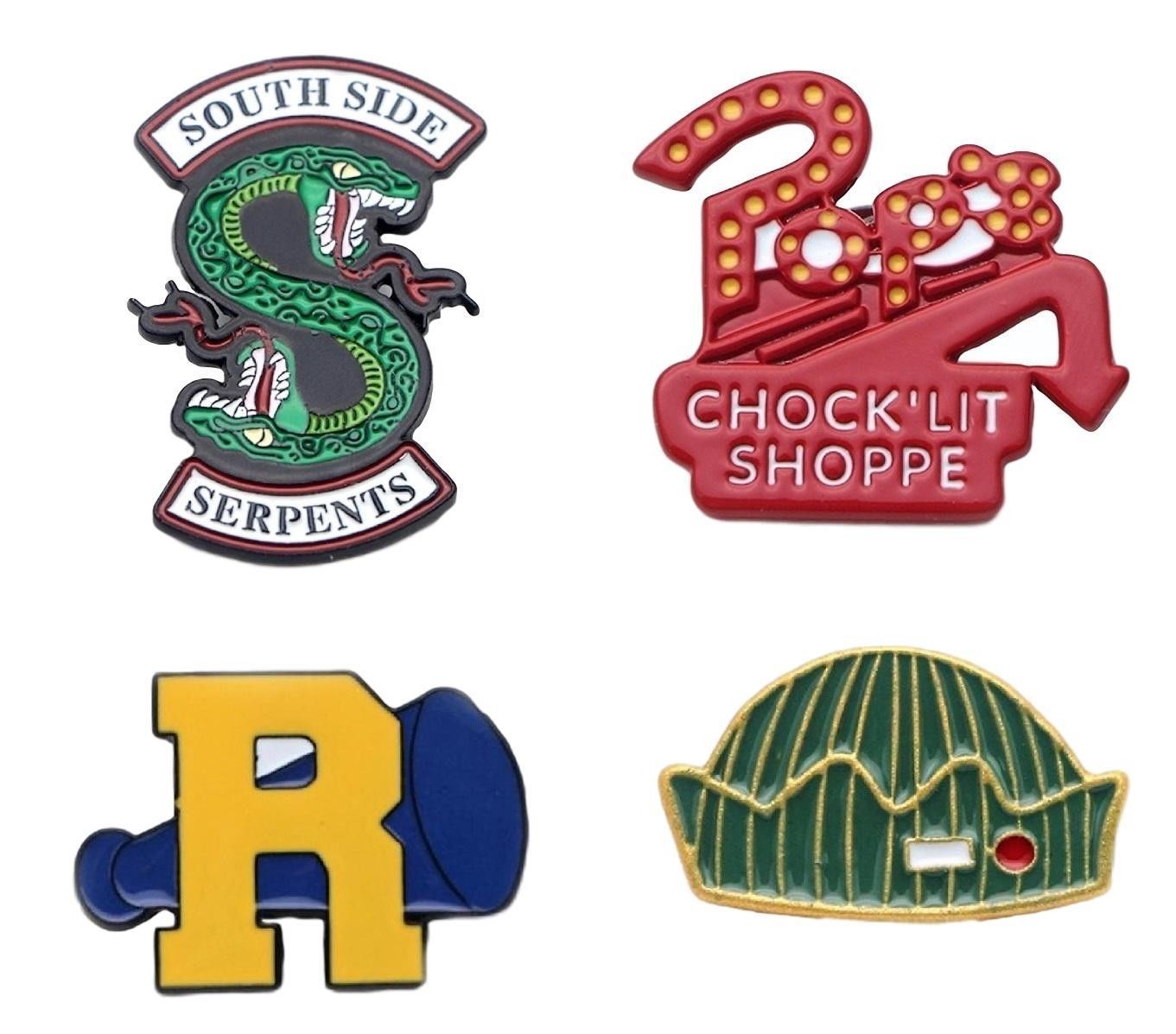 Riverdale TV Series Logo Metal/Enamel Set of 4 PINS GREAT QUALITY | eBay