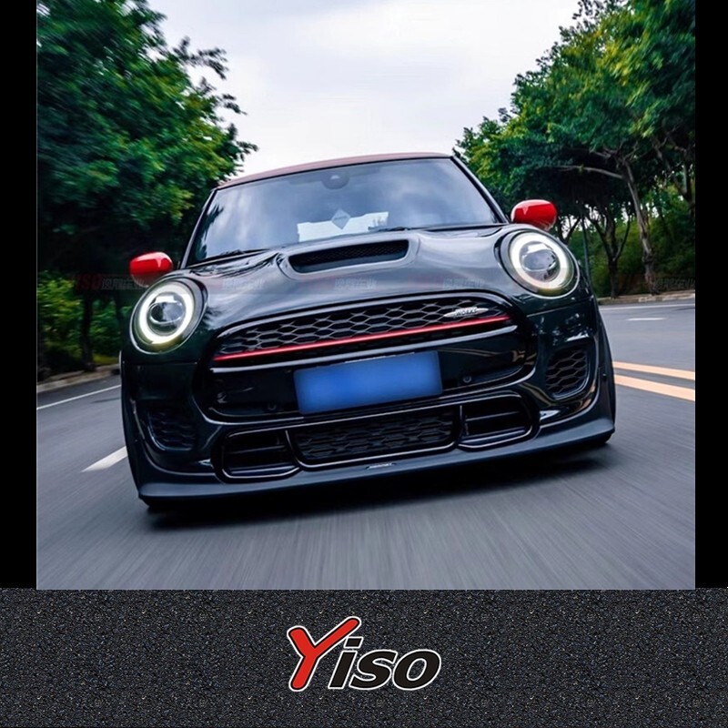 FOR BMW MINI F55 F56 JCW modified Carbon Fiber DUELL AG Front Bumper ...