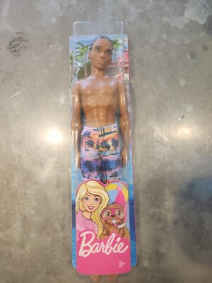 NEW- Tropical Ken barbie Doll African American Cornrows Braided Hair ...