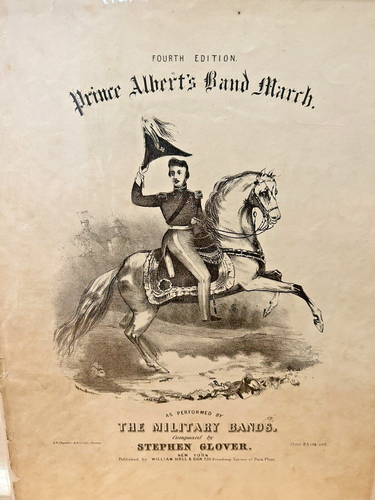 Prince Albert's Band March Stephen Glover Sheet Music The Military ...