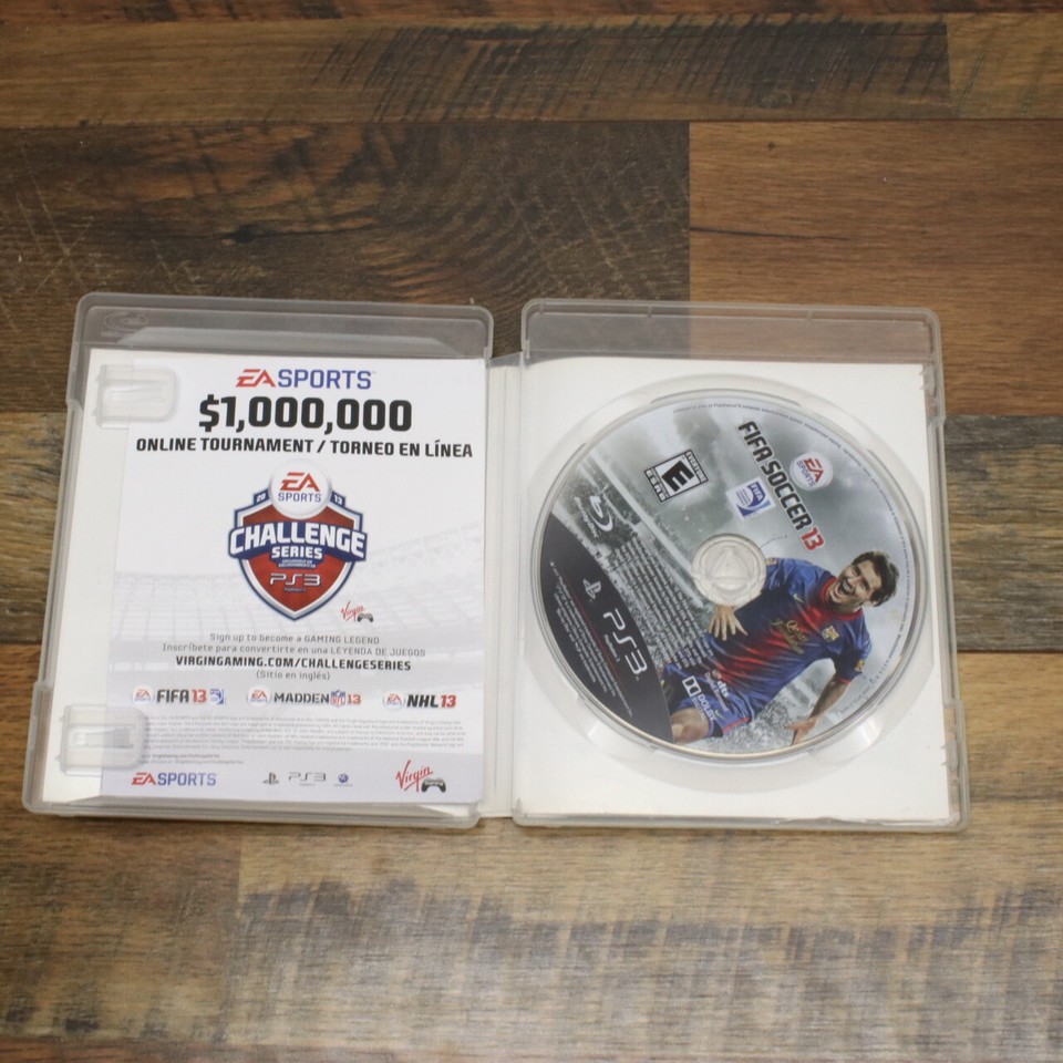 FIFA Soccer 13 Video Game: Playstation 3 (Complete, Disc, Case, Manual ...