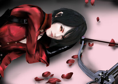 Anime ada wong resident evil 2 6 hd Playmat Gaming Mat Desk | eBay