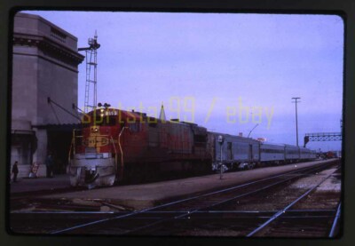 ATSF Santa Fe GE U28CG Locomotive #359 - Duplicate 35mm Railroad Slide ...
