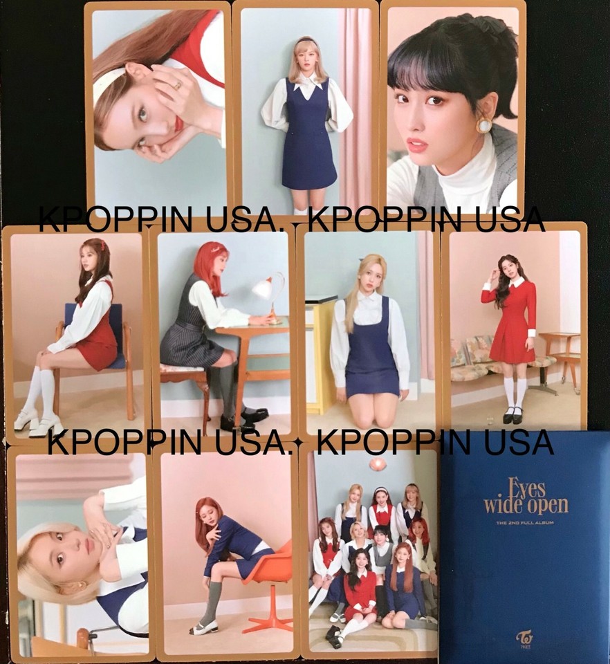 TWICE JYP OFFICAL PREORDER BENEFIT PHOTOCARD SETS (SELECT) [KPOPPIN USA] | eBay