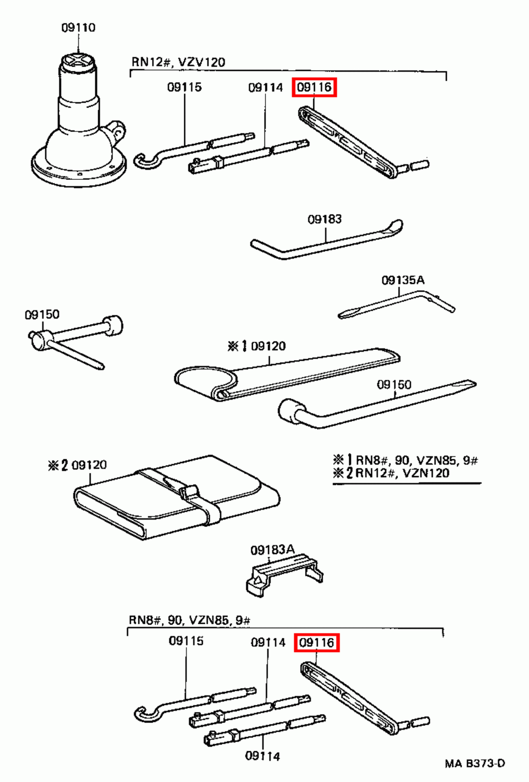 Genuine Hilux YN67 Hilux Surf VZN130 LN130 KZN130 Hydraulic Jack Winder ...