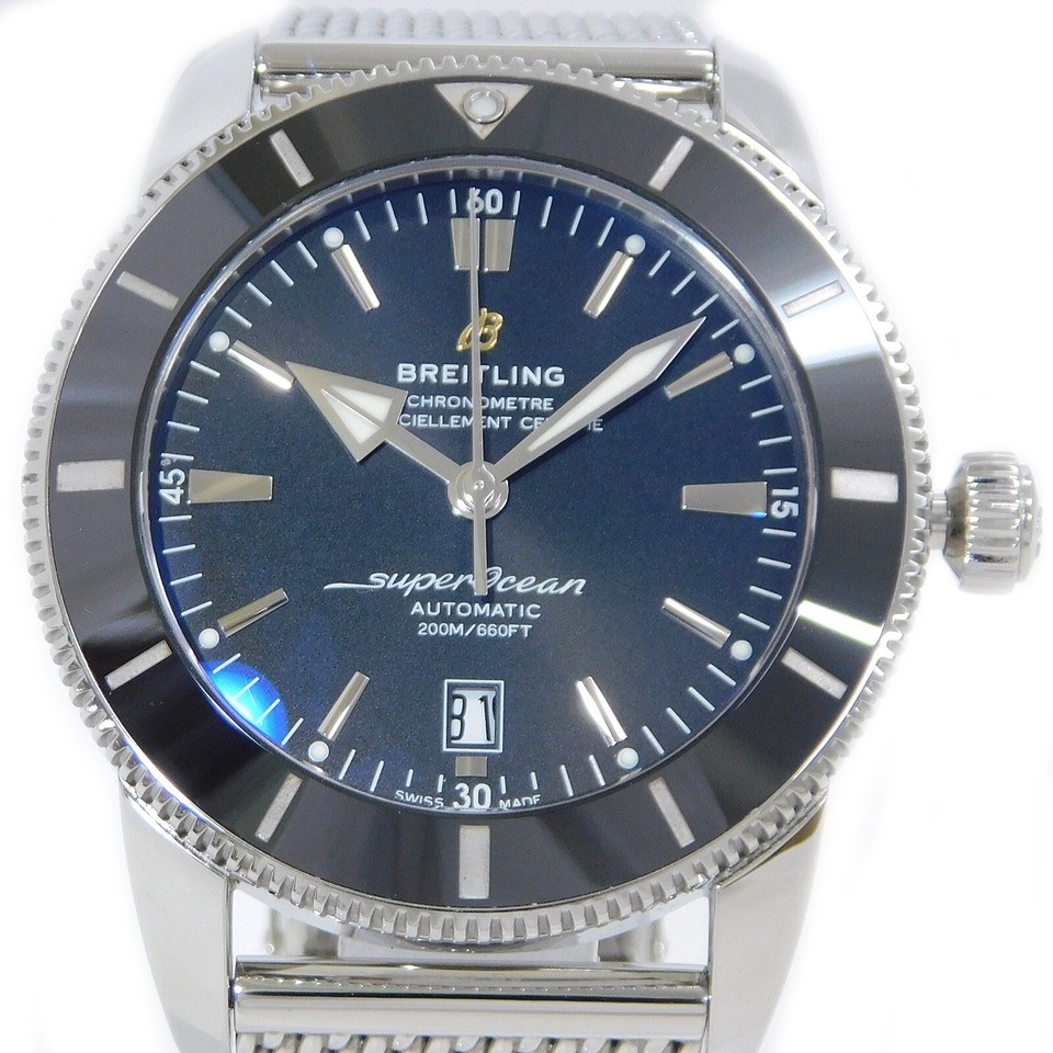 BREITLING SuperOcean Herritage B20 AB2020 S.Steel Automatic Men's Watch ...