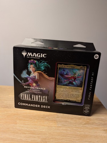 MTG Final Fantasy Commander Deck Terra Herald Of Hope Revival Trance ...