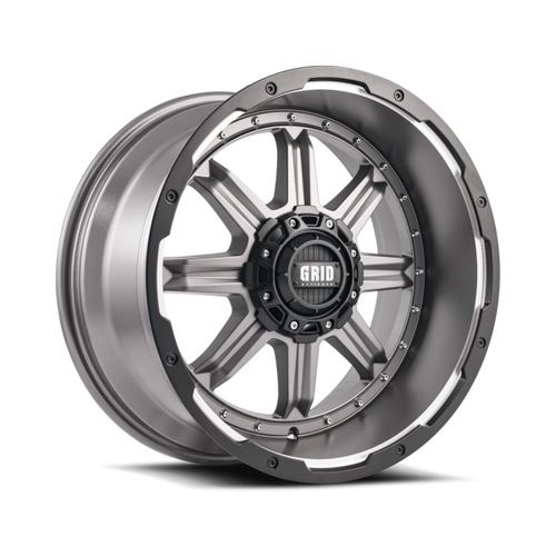 Grid Wheels GD1018090655A1810 18x9 in. Size 6x139.7 Bolt Pattern Each ...