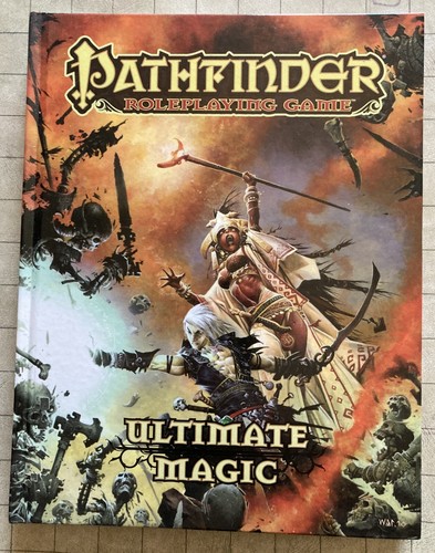 Pathfinder, 1. Ed., Ultimate Magic Regelwerk, gebraucht, kein Reprint ...