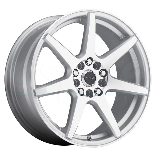 4-New 16" Raceline 131S Evo Wheels 16x7 4x100/4x108 40 Silver Rims 72. ...