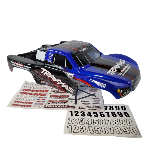 Fits Traxxas NITRO Slash 3.3 2wd Body Shell Blue Silver Black Red ...