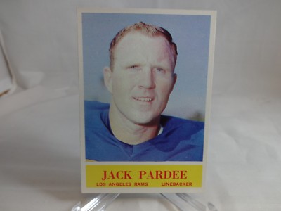 1964 Topps Football Jack Pardee Los Angeles Rams Card #92 | eBay