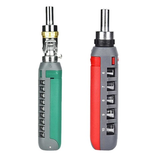 180 Degree Rotation Ratchet Socket Hex Torx Screwdriver Bit U Type PH2 ...