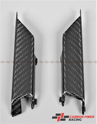 2008-2018 BMW F800GS Front Fender Brake Line Covers - 100% Carbon Fiber ...