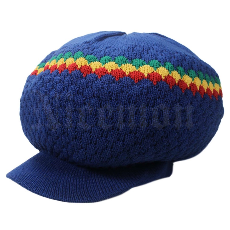 Rasta Rastafari Hat Cap Rastacap Reggae Jamaica Headwear Dreadlocks ...