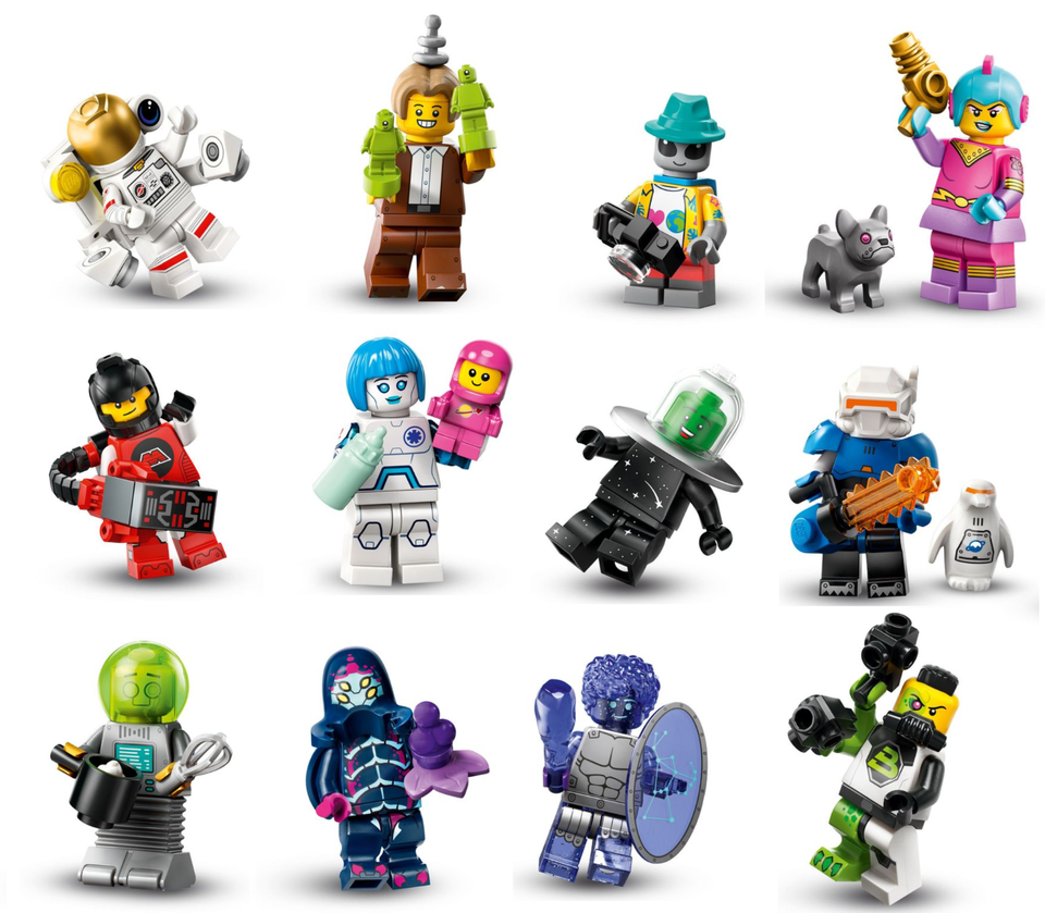 Lego Minifigures 71046 Series 26 Space - Blacktron Mutant | eBay