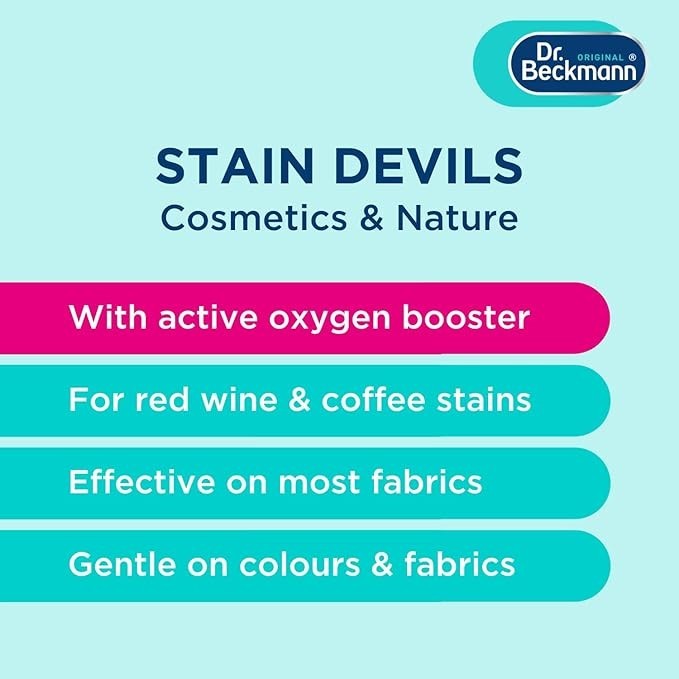 Dr Beckmann Stain Devils Removes Different Types Of Stains Very ...